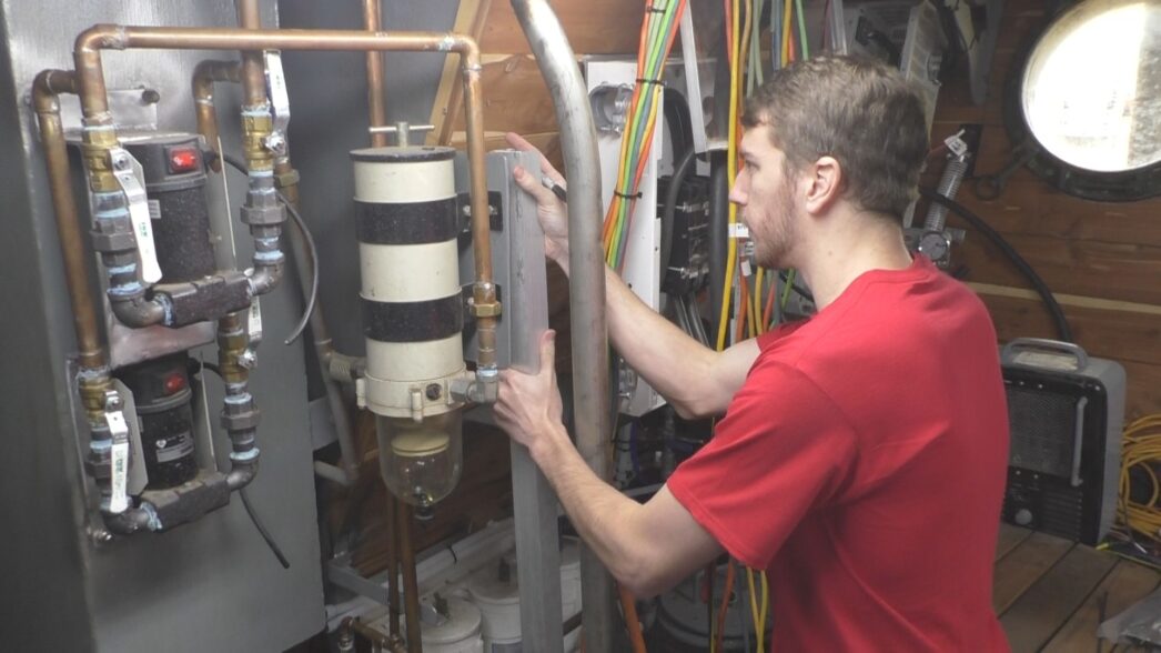 Engine Room – Wiring and Turbo Intercooler | SV Seeker